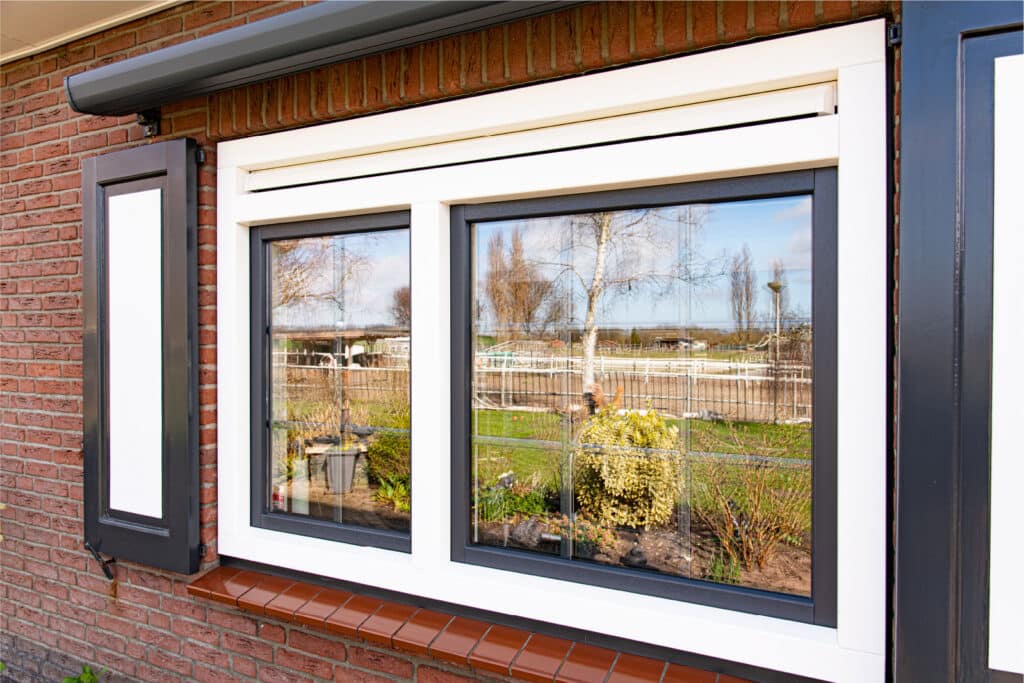 ClickOver Kozijn Draaikiepraam Met Kalf Ventilatierooster ClickOver Kozijn Draaikiepraam Met Kalf Ventilatierooster