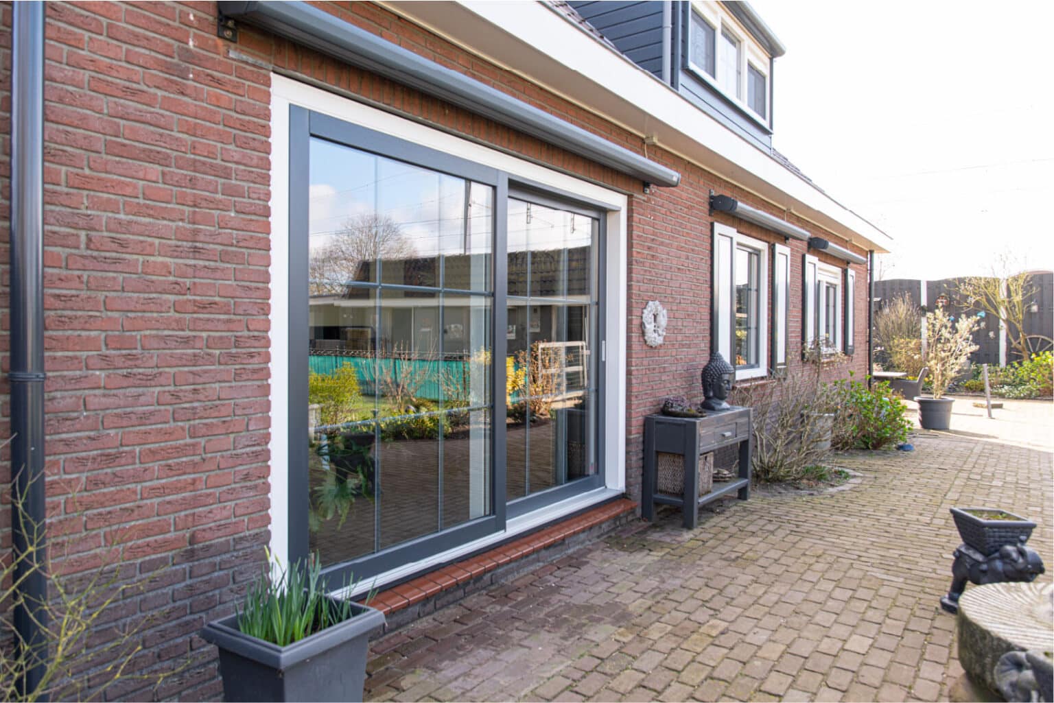 Hefschuifpui | 2-delige hefschuifpui | Kunststofkozijn.nl