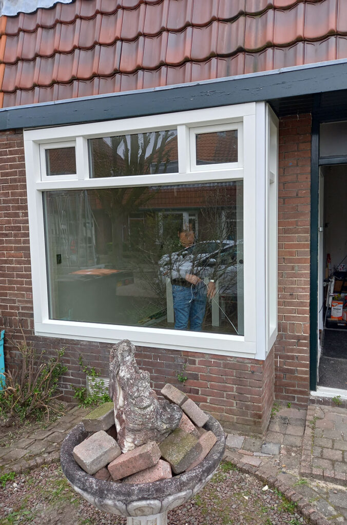 ClickOver® kozijn met valraam | Kunststofkozijn.nl